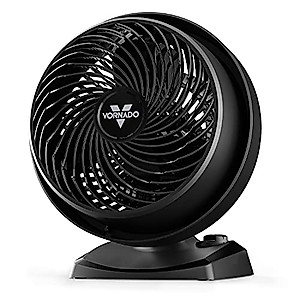 Vornado 52 Whole Room Air Circulator Fan with 3 Speeds, Black & 133 Compact Air Circulator Fan