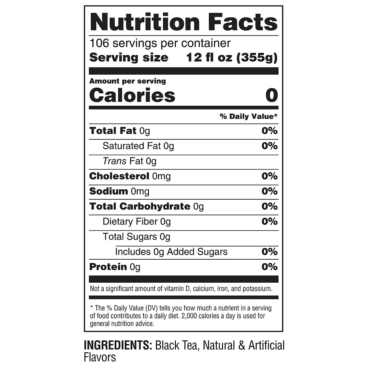 Iced Tea Bags Georgia Peach One Gallon Size,10 Gallon Per Pack, Unsweetened Caffeinated Quick Brew Real Southern Ice Tea by Southern Sweet Tea Company