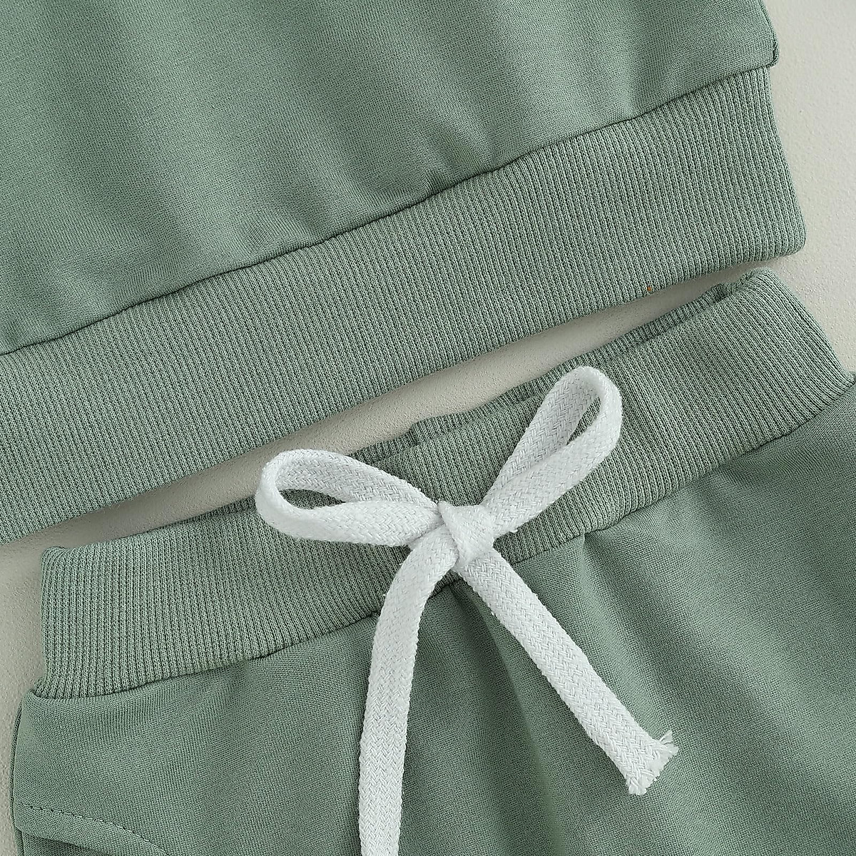 Toddler Baby Girl Clothes Long Sleeve Letter Print Crewneck Sweatshirt Sweatpants Fall Winter Sweatsuit Set Outfit (Daddy's Girl Green, 12-18 Months)