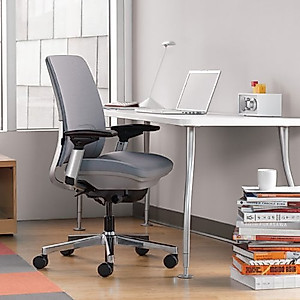 Steelcase Amia Fabric Chair, Gray