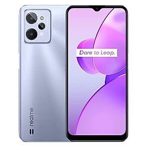 realme C31 Dual-Sim 64GB ROM + 4GB RAM (GSM only | No CDMA) Factory Unlocked 4G/LTE Smartphone (Light Silver) - International Version