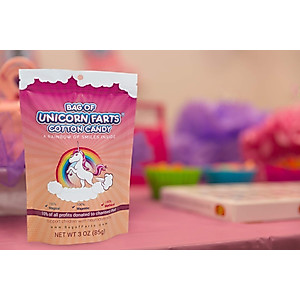 Bag of Unicorn Farts Strawberry Cotton Candy, 1 pack / 3 ounces