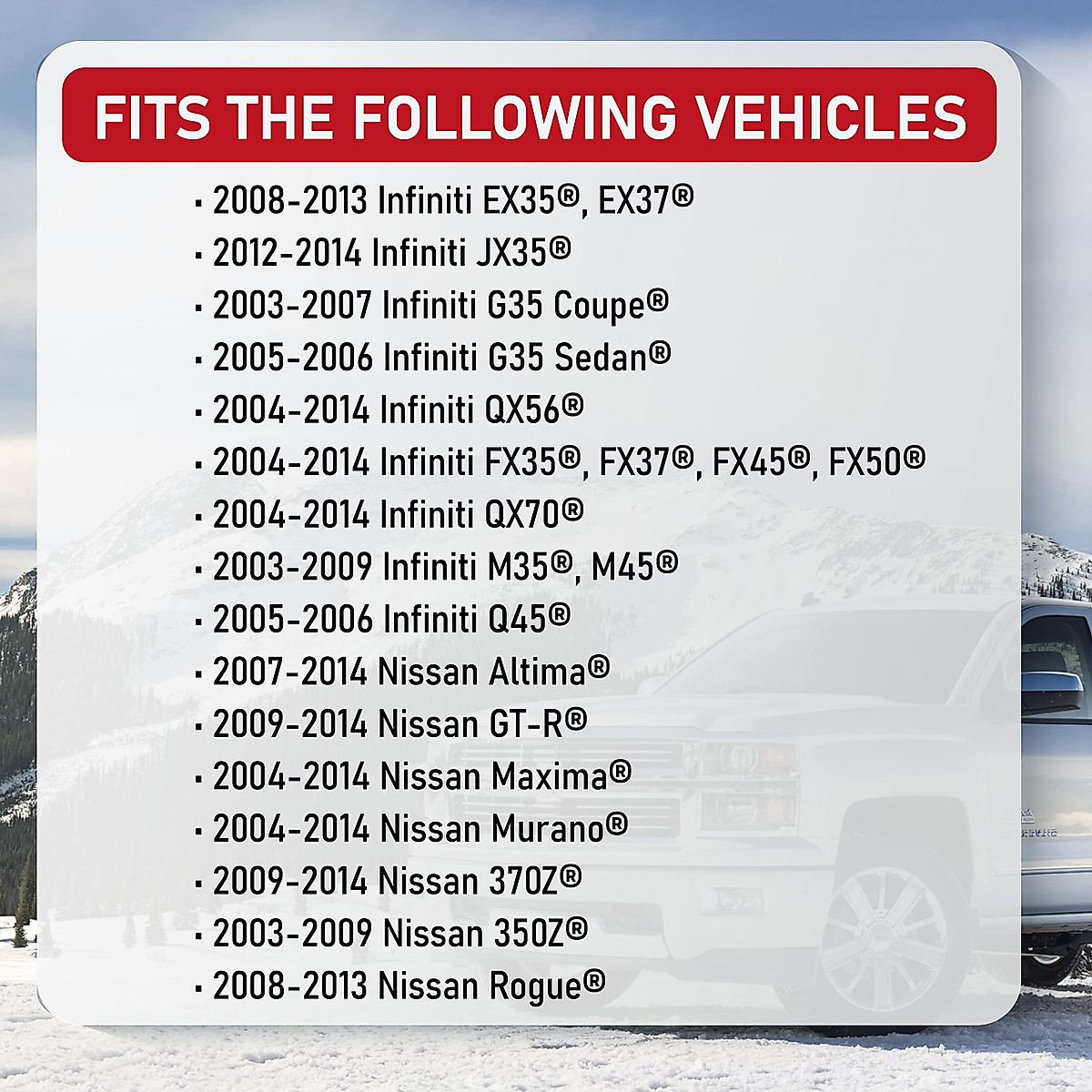 HID Ballast with Ignitor - Headlight Control Unit - Replaces 28474-8991A, 28474-89904, NZMNS111LANA - Compatible with Nissan & Inifiniti Vehicles - Murano, Maxima, Altima, 350Z, QX56, G35, FX35