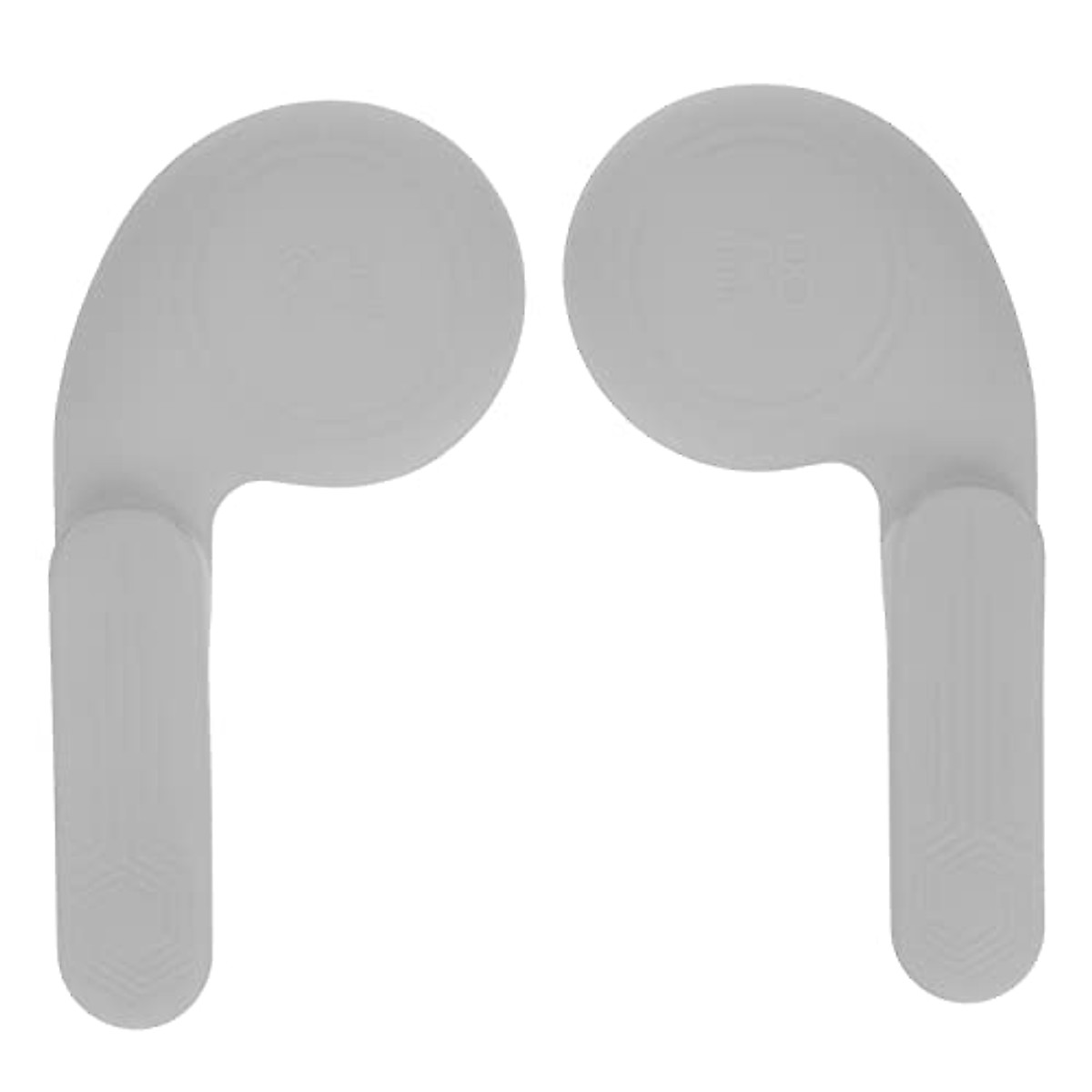 Silicone Earmuffs Replacement VR Silicone Earmuffs Enhance Earphone Sound Earphone Extension Cover for Oculus Quest 2(Grey)