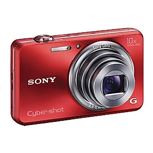 Sony Cyber-shot DSC-WX150 18.2 MP Exmor R CMOS Digital Camera with 10x Optical Zoom and 3.0-inch LCD (Red) (2012 Model)