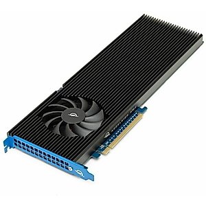 OWC 16TB Accelsior 8M2 Eight NVMe M.2 to PCIe Card Compatible with Mac Pro (Late 2019) and PC Towers
