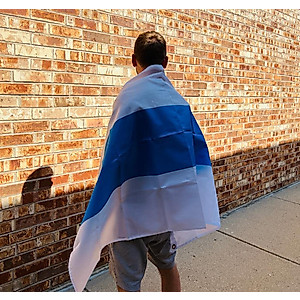 Russian New Anti-War White Blue white Protest Flag 3x5 Ft / 90x150 cm