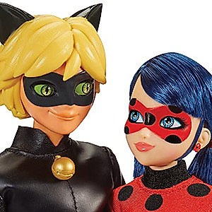 Miraculous Ladybug Mission Accomplished Ladybug & Cat Noir 2-Pack Dolls by Playmates Toys