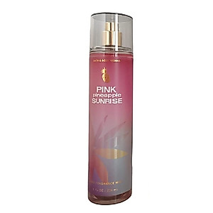 Bath & Body Works Bath and Body Works Pink Pineapple Sunrise Fine Body Fragrance Mist 8 Fluid Ounce (Pink Pineapple Sunrise), 8 Fl Oz (Pack of 1)