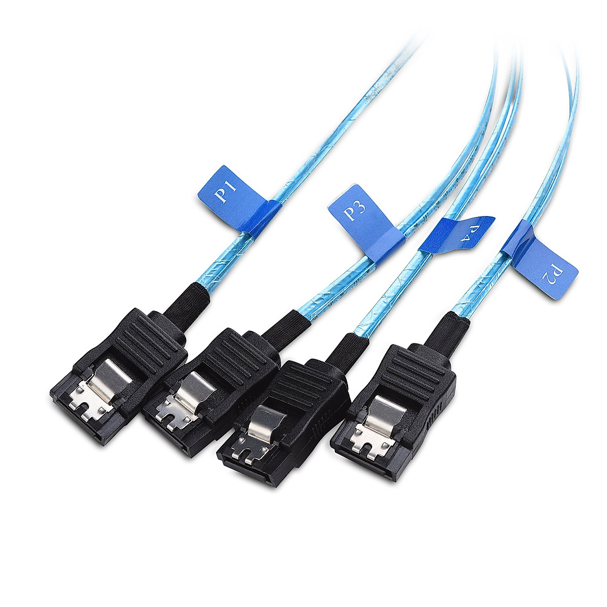 Cable Matters Internal Mini SAS to SATA Reverse Breakout Cable (SFF-8087 to SATA) 1.6 Feet