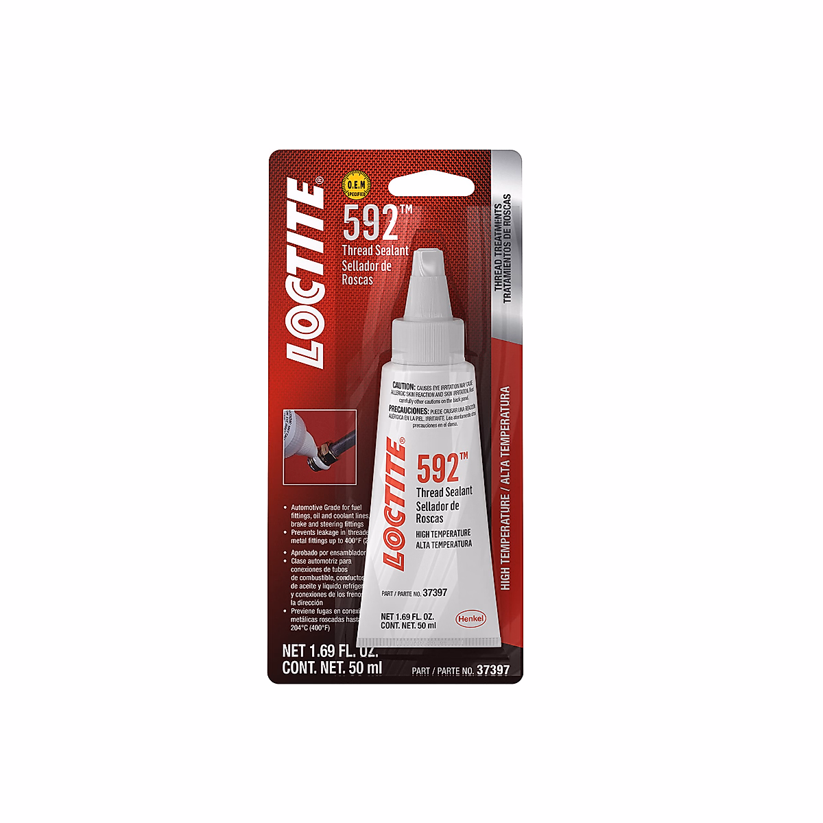 Loctite 483630 592 Thread Sealant, 50-Mililiter Tube