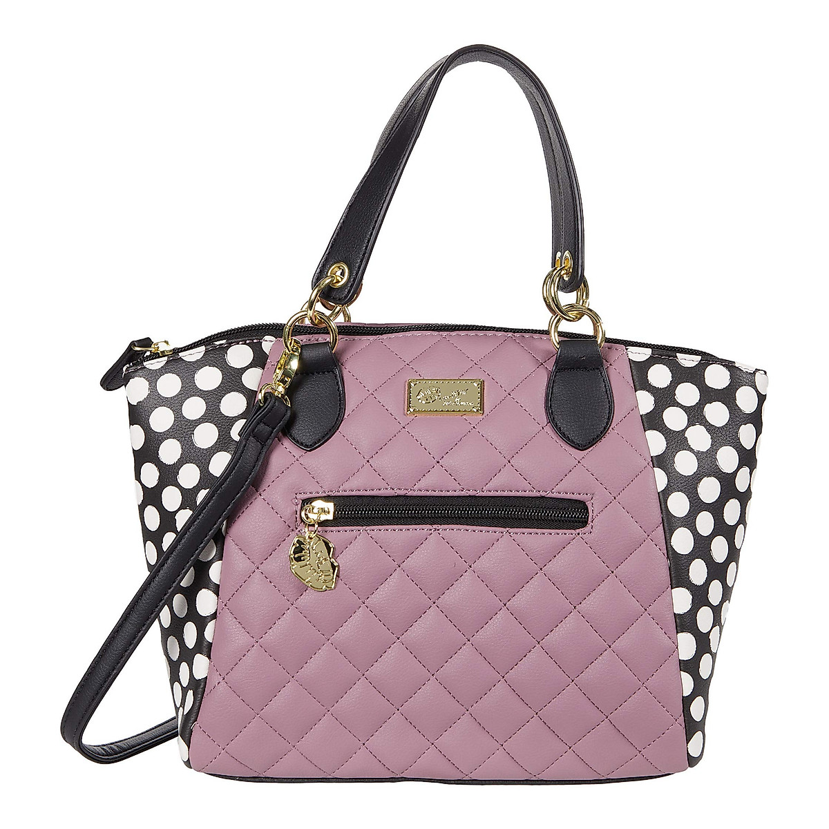 Luv Betsey Kinley Satchel Mauve One Size