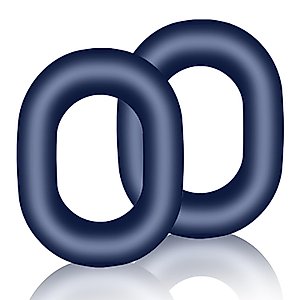 Adhiper Silicone Ear Pads Cover Protector for Sony WH-1000XM5 Headphone Cushions,Sweat-Proof and Washable Ear Cushions Cover for Sony WH-1000XM5(WH1000XM5) (Dark Blue)