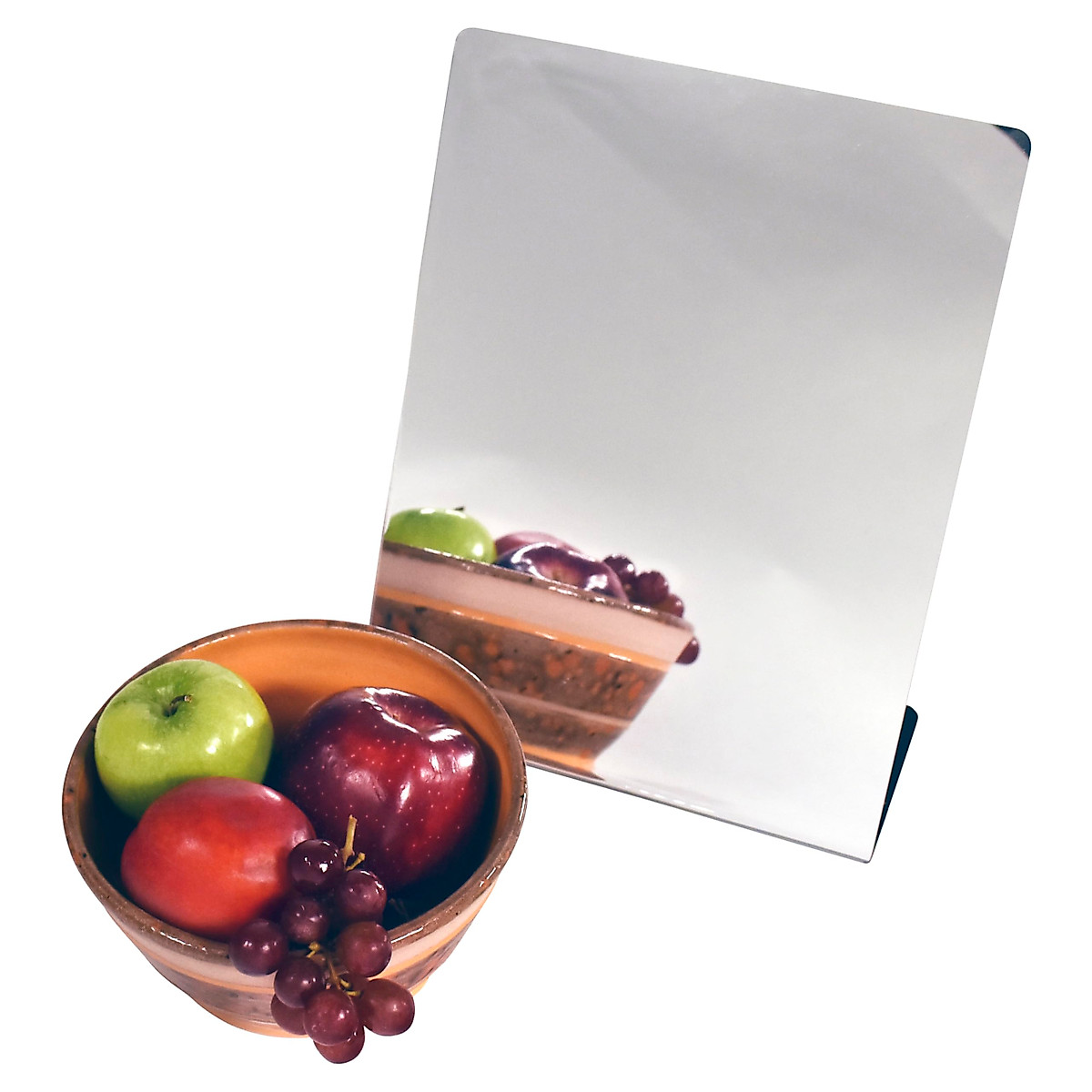 Sax Single Sided Self-Portrait Mirror with Base, 8-1/2 x 11 Inches, Pack of 12
