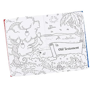 My Own Keepsake Bible: A Kids Bible Storybook to Color