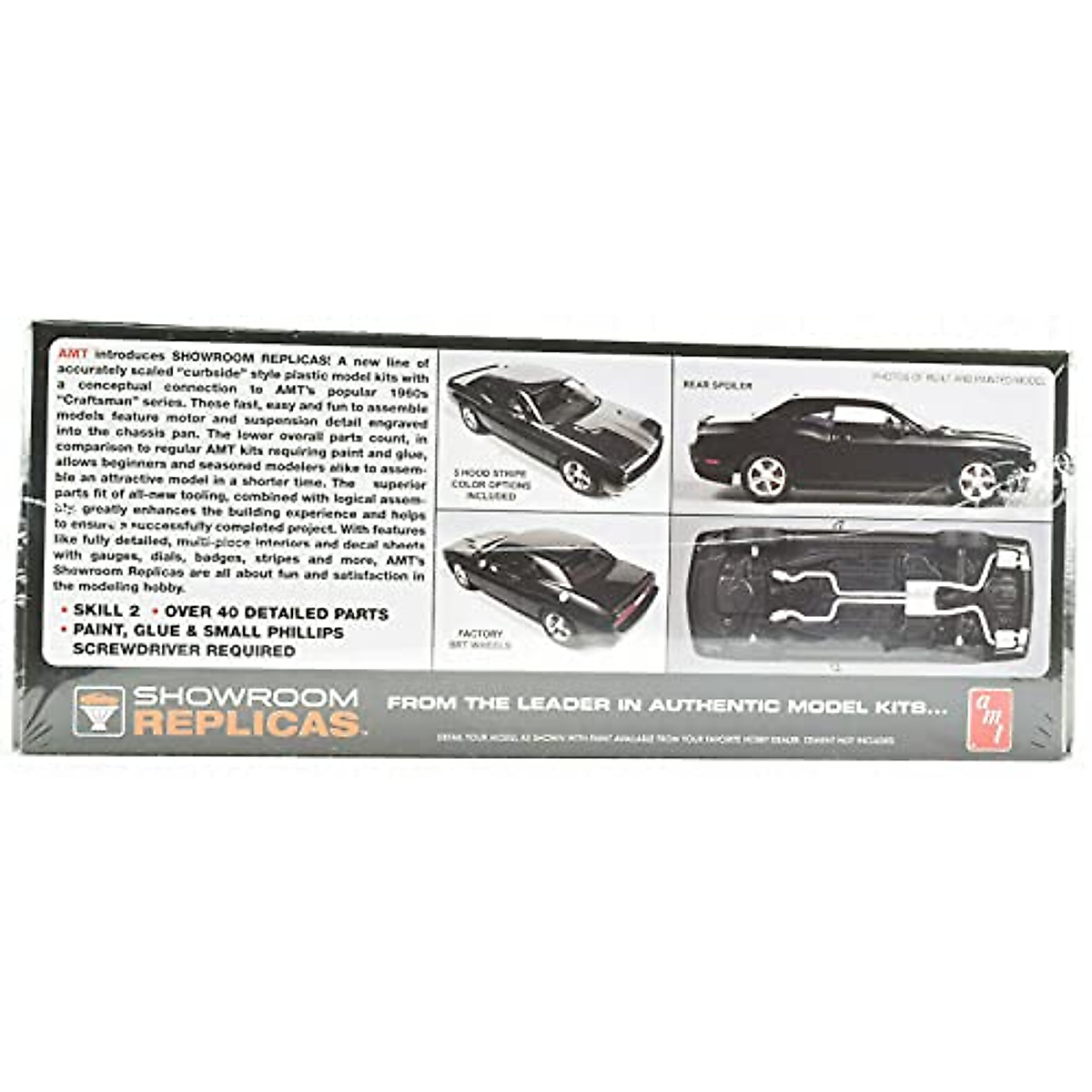 AMT/Premium Hobbies 2010 Challenger SRT8 1:25 Scale Plastic Model Car Kit CP7772