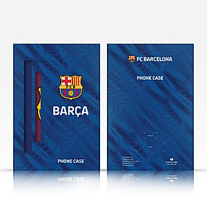 Head Case Designs Officially Licensed Custom Customized Personalized FC Barcelona Third 2023/24 Kit Leather Book Wallet Case Cover Compatible with Apple iPad Pro 11 2020/2021 / 2022