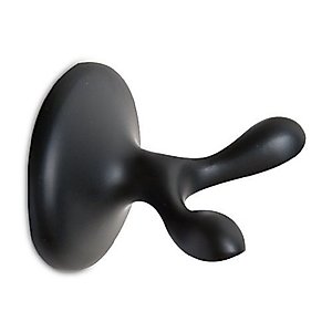 Wholesale Plumbing Supply Matte Black Double Robe Hook