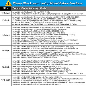 MOSISO Laptop Sleeve Compatible with MacBook Air/Pro, 13-13.3 inch Notebook, Compatible with MacBook Pro 14 inch M3 M2 M1 Chip Pro Max 2024-2021, Polyester Multifunctional Briefcase Bag, Lavender Gray