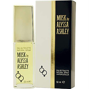 Alyssa Ashley Musk Eau de Toilette Spray, 1.7 Ounce