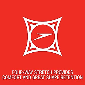 Speedo Women's Swimsuit One Piece Endurance+ Flyback Solid Adult Team Colors Black/Black, 34