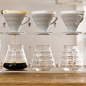 Hario V60 Glass Range Coffee Server, 600ml, Clear
