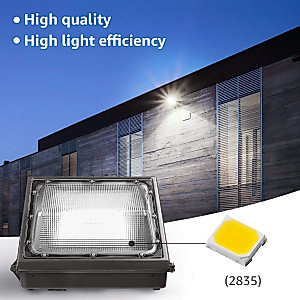 Lepro 2 Pack WL5000 LE Solar Flood Lights Outdoor Motion Activated Security Lights & Dusk to Dawn Area Light with Photocell