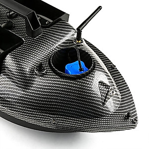 AHWZ Fish Finder - RC Boat - Fishing Bait Boat Fish Finder 2Kg Loading 500M Remote Control Double Motor Night Light,Boat with Fish Finder