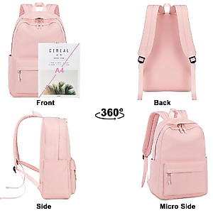 Backpack for Teen Girls Womens School Backpack Laptop Bookbags Travel Casual Rucksack Daypacks (Marble)