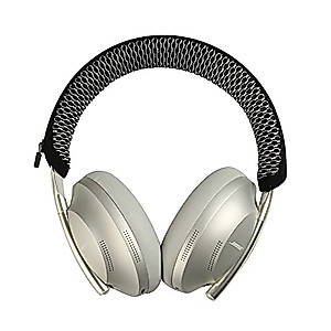 Headband Pad Cushion for Bose 700 Headphones, Replacement Headband Cover Protector Zipper Installation - Black
