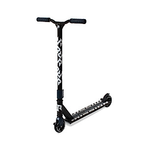 Riprail Mission Stunt Scooter for Skatepark. Pro Scooter for Kids 43" Inches and Up. Unisex Trick Scooter for All Skill Levels. Performance BMX Scooter for Beginner or Professional - Black/Blue