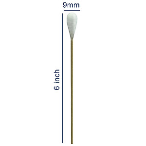 SHINEMOON Original Big Cotton Buds for Pets – Premium Cat and Dog Ear Cleaner Cotton Swabs – Soft, Absorbent Cleaning Ear Bud with Long 6 Inch Wood Handle (200pcs Large)