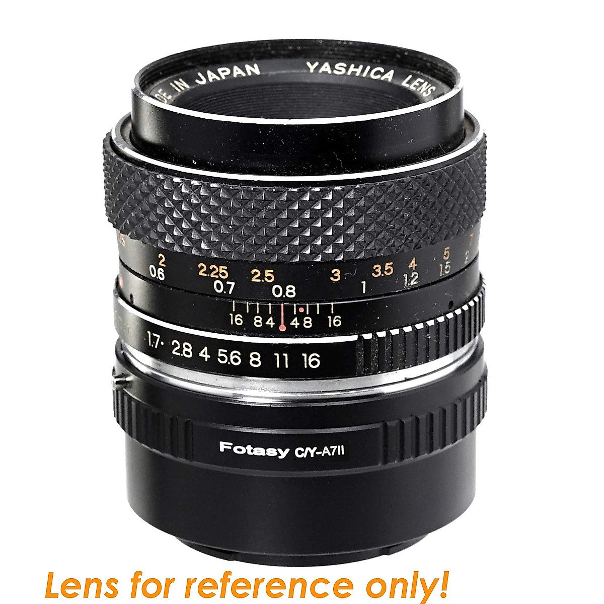 Fotasy CY Lens to E-Mount Adapter, Contax Zeiss C/Y Lens to E Mount Adapter, Contax Lens EMount, Compatible with Sony a7 a7r a7s a7 II III IV a9 a9II a7c aplha 1 a6600 a6500 a6400 a6300 a6100 ZV-E10