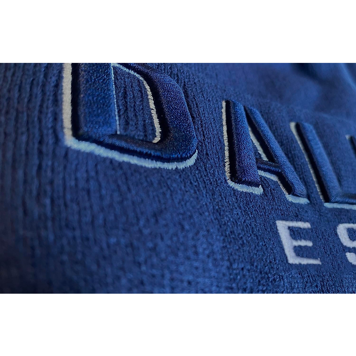 CLORPEAK Dallas Embroidery Classic Cuff Beanie Hat Cuffed Winter Hat Knit Toque Skull Cap - Navy OneSize