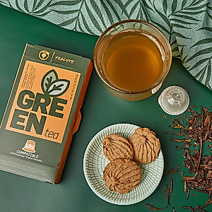 TEALYTE 50 Green Tea Pods I Nespresso compatible Tea Pods - I Compatible with Original Line Nespresso Machines I 5 packs