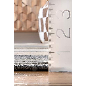 nuLOOM Manor Bengal Striped Area Rug, 5' x 8', Beige
