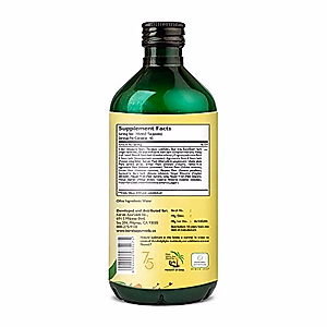 Kerala Ayurveda Amrutharishtam - Ayurvedic Liquid Supplement to Balance Tridoshas, Support Normal Digestion, Metabolism, and Maintains Normal Body Temperature, 15.2 Fl Oz
