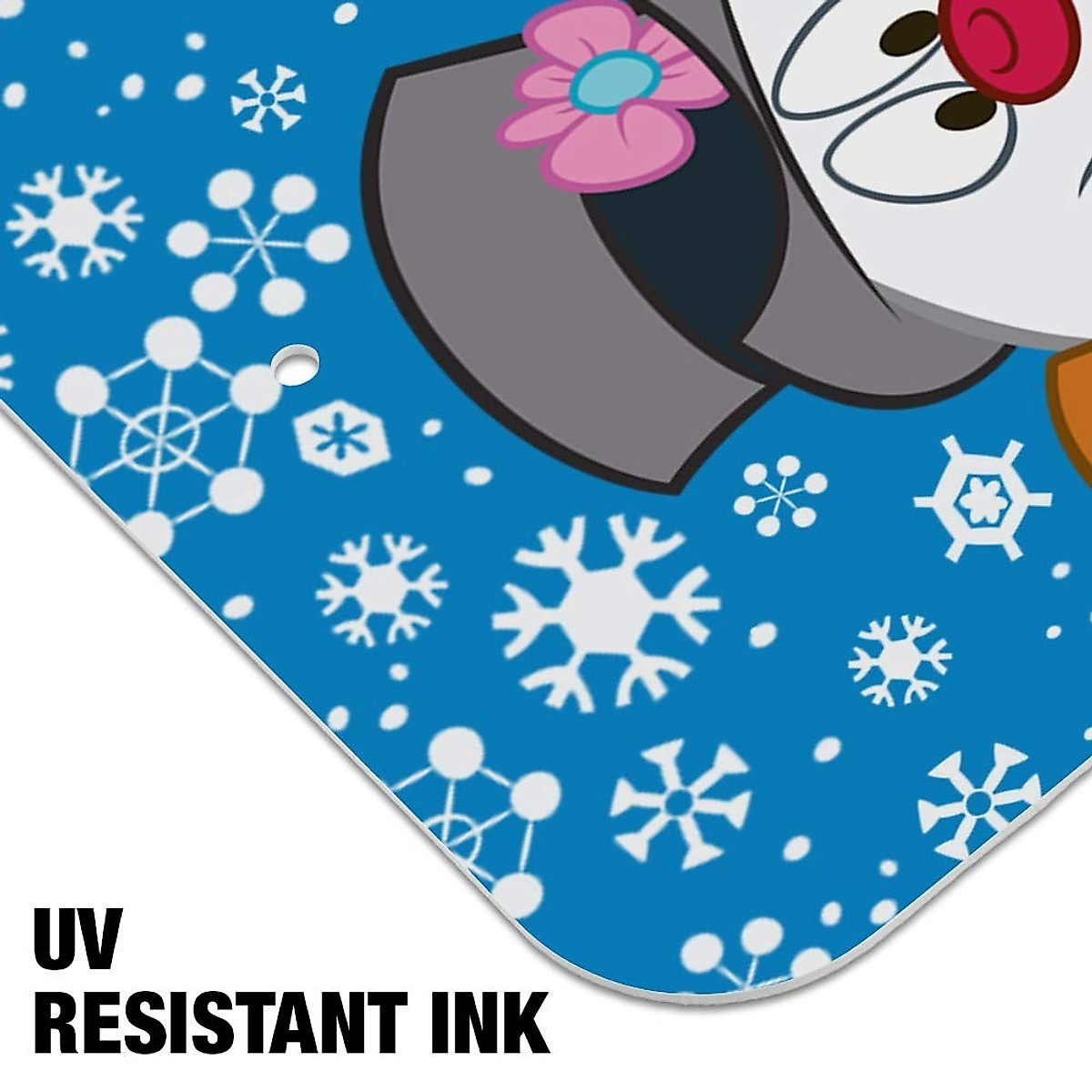 Frosty the Snowman Snowing Home Business Office Sign