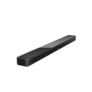 Bose Smart Soundbar 900 Dolby Atmos with Alexa Built-in, Bluetooth connectivity - Black & OmniJewel Floor Stand, Black