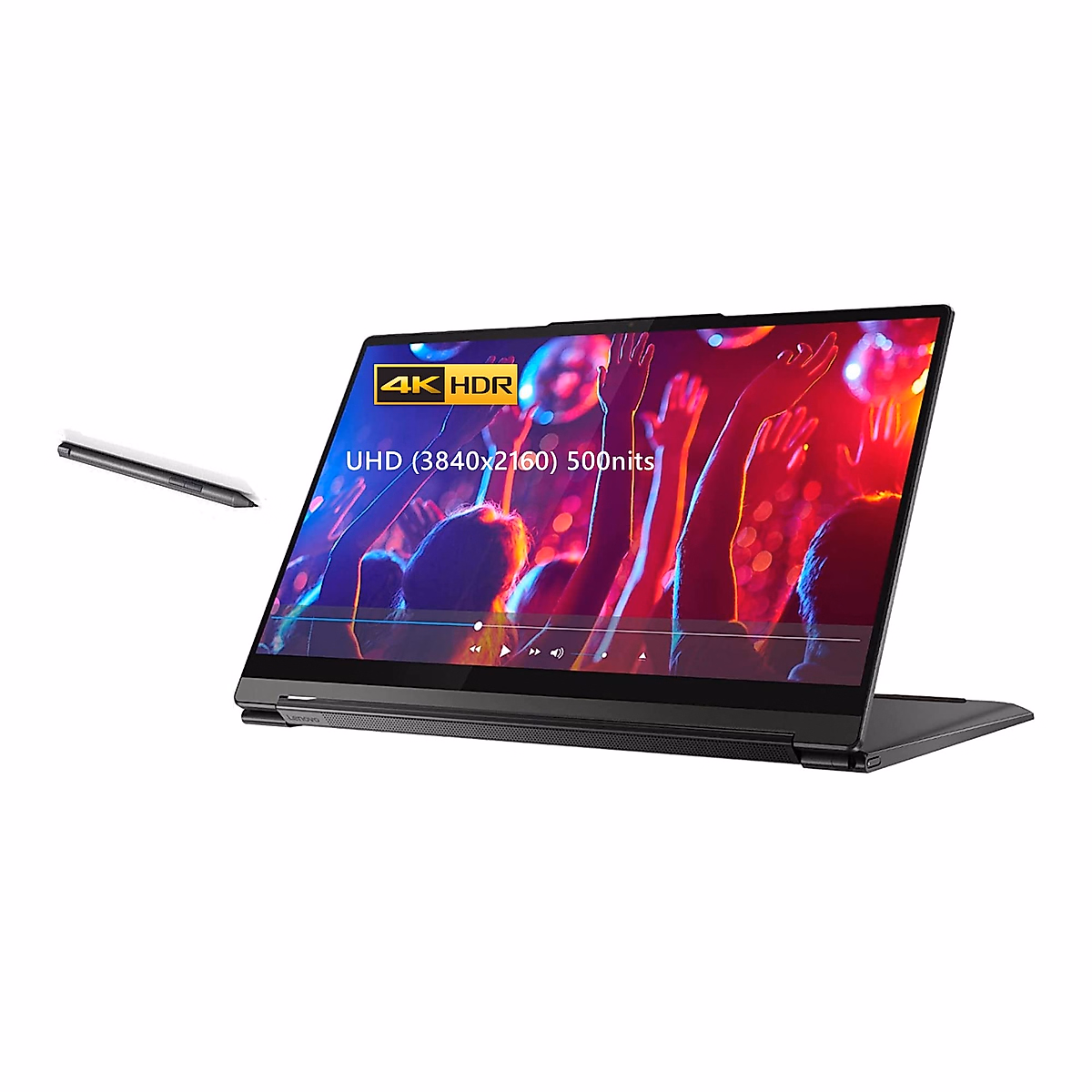 Lenovo Yoga 9i 2-in-1 Laptop, 14" 4K UHD (3840x2160) IPS 500nits HDR Touch Display, Intel Evo i7-1185G7, Intel Iris Xe Graphics, Thunderbolt 4, Fingerprint, Wi-Fi 6, Pen (16GB RAM | 1TB PCIe SSD)
