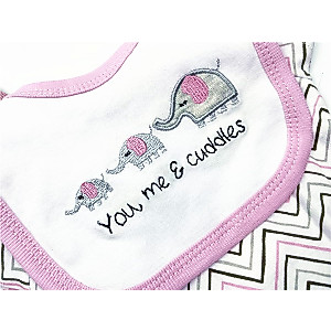 Medylove 5Pcs Reborn Baby Dolls Clothes 22 Inch Cute Elephants Outfits Accessories Clothing for 20-22 Inch NewbornBaby Doll Girl…