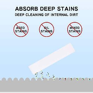 Trendbox 50 Pack Melamine Sponges Magic Cleaning Sponges in Bulk Melamine Foam for Dishes Eraser Sponges for Cleaning