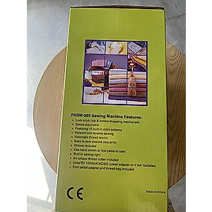 12 Stitch Multi-Function Sewing Machine, Household Sewing Machine, Electric Sewing Machine, Portable Sewing Machine,Double-line Two-speed Reverse Stitch