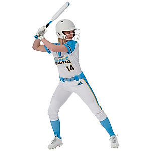 CHAMPRO Standard Featherweight Multi-Sport Socks, Light Blue, MEDIUM