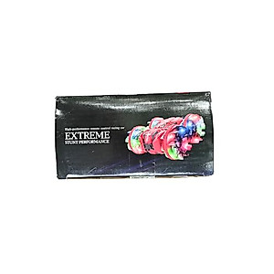 fygurso Waterproof Remote Control Car，4WD Amphibious 2.4 GHz RC Car Remote Control Boat，360°Rotation RC Stunt with LED Lights，Boys Girls Gifts All Terrain Water Beach Pool Toy