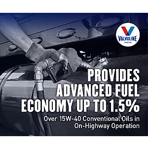 Valvoline Premium Blue Extreme SAE 5W-40 Full Synthetic Diesel Engine Oil 1 GA, Case of 3