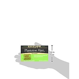 Bigelow Perfectly Mint Black Tea, Caffeinated, 20 Count (Pack of 6), 120 Total Tea Bags