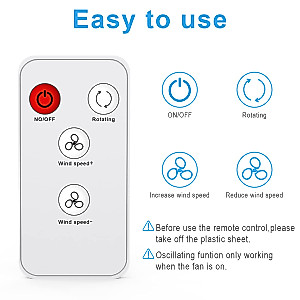 Portable Rechargeable Clip on Fan with Remote, Camping Fan Auto Oscillating Quiet USB Desk Fan 6 Inch Battery Operated Personal Fan Strong Airflow Ideal for Golf Cart Gym Camping Travel Home Office