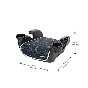 Evenflo GoTime No Back Booster Car Seat (Blue Astro)