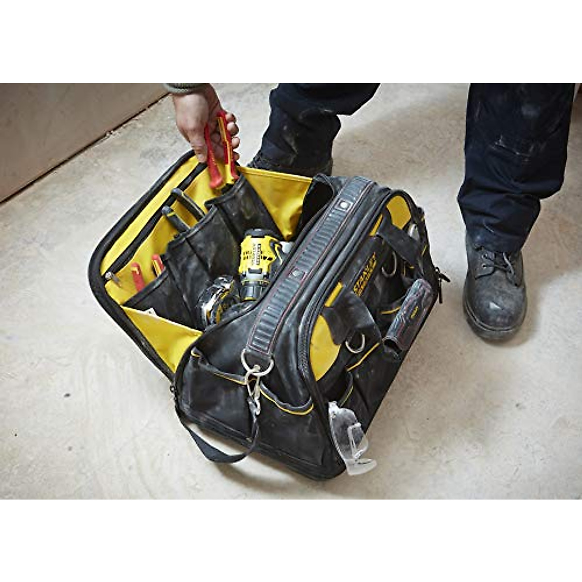 Stanley Tools FatMax Multi Access Duel Sided Shoulder strapped Bag
